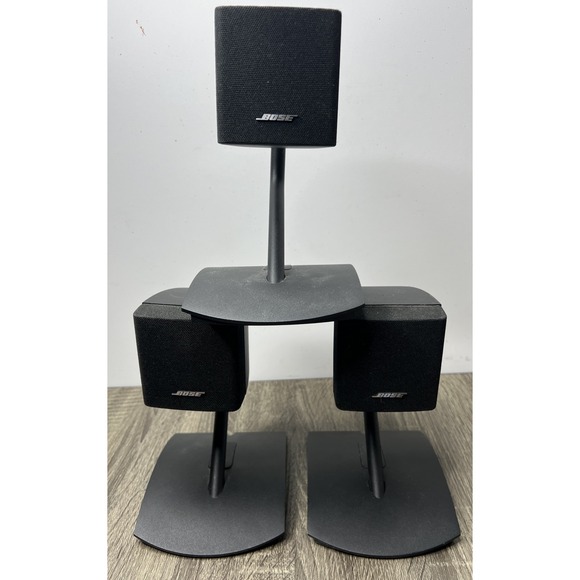 Bose | Portable Audio & Video | Lot Of 3 Bose Single Cube Acoustimass ...